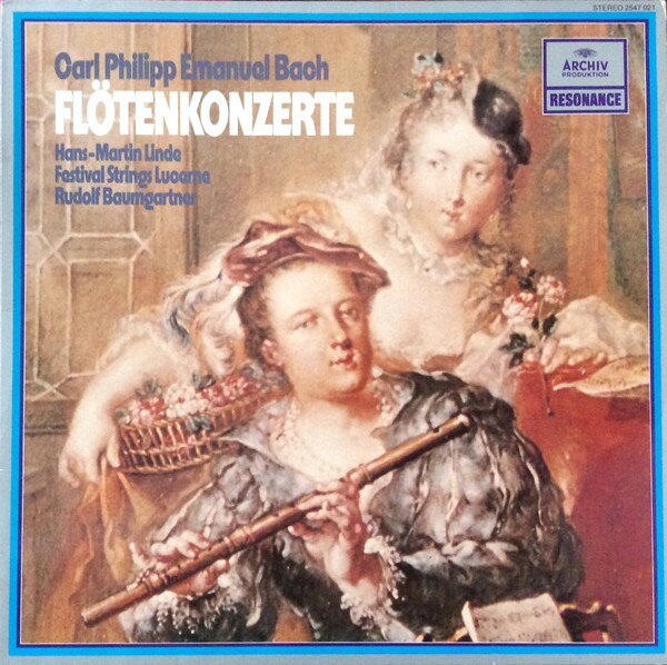 ・アーティスト Carl Philipp Emanuel Bach , Hans-Martin Linde , Rudolf Baumgartner , Festival Strings Lucerne ・タイトル Fl?tenkonzer...