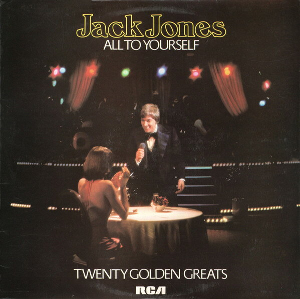 ・アーティスト Jack Jones ・タイトル All To Yourself (Twenty Golden Greats) ・レーベル・型番 RCA TVL2 ・フォーマット LPレコード ・コンディション(盤) 良い (VG+) ・コ...