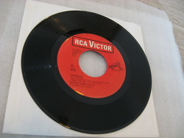 ・アーティスト George Hamilton IV ・タイトル Changes / Urge For Going ・レーベル・型番 RCA Victor 479059 ・フォーマット 7インチレコード ・コンディション(盤) 良い (VG...