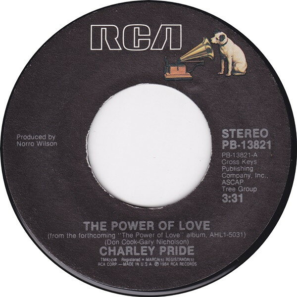 ・アーティスト Charley Pride ・タイトル The Power Of Love ・レーベル・型番 RCA PB13821 ・フォーマット 7インチレコード ・コンディション(盤) 良い (VG+) ・コンディション(ジャケット)...