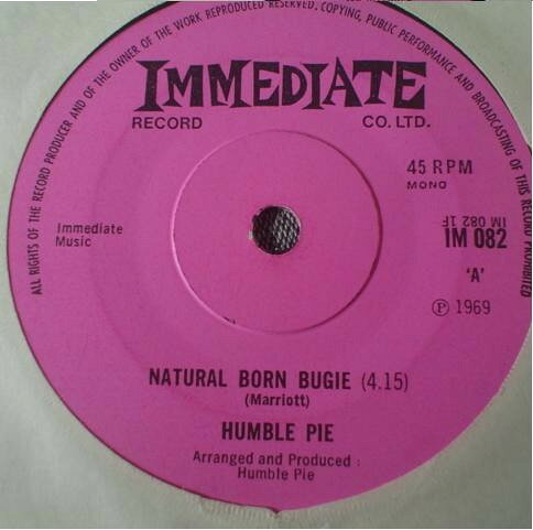 ・アーティスト Humble Pie ・タイトル Natural Born Bugie ・レーベル・型番 IMMEDIATE IM082 ・フォーマット 7インチレコード ・コンディション(盤) 良い (VG+) ・コンディション(ジャケッ...