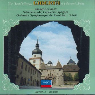 ・アーティスト Charles Dutoit ・タイトル Korsakov: Scheherazade, Capriccio Espagnol ・レーベル・型番 POLYDOR JUPITER7 ・フォーマット CD ・コンディション(盤)...