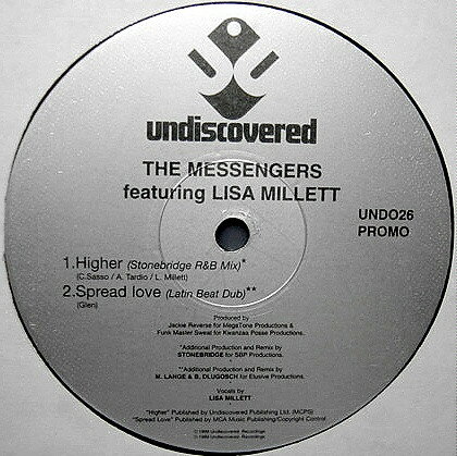 ・アーティスト Messengers, Lisa Millett ・タイトル Higher / Spread Love ・レーベル・型番 Undiscovered UND026PROMO ・フォーマット 12インチレコード ・コンディション...