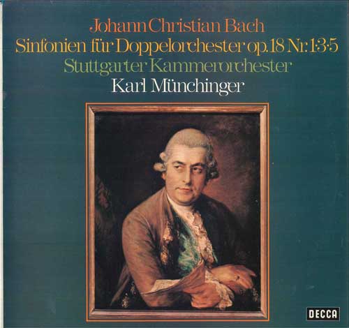 ・アーティスト J.c. Bach, Stuttgart Chamber Orchestra, Karl Munchinger ・タイトル Sinfonien Fur Doppelorchester Op. 18 Nr. 1,3 & 5 ・...