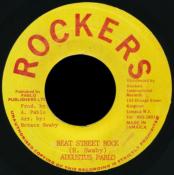 ・アーティスト Augustus Pablo ・タイトル Beat Street Rock ・レーベル・型番 Rockers NONE ・フォーマット 7インチレコード ・コンディション(盤) 良い (VG+) ・コンディション(ジャケット...