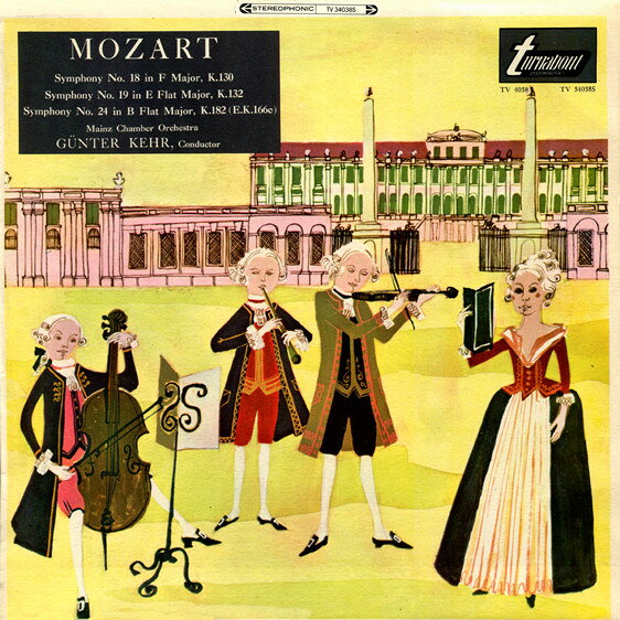 ・アーティスト Wolfgang Amadeus Mozart , G?nter Kehr ・タイトル Symphony No. 18 In F Major, K.130 / Symphony No. 19 In E Flat Major,...