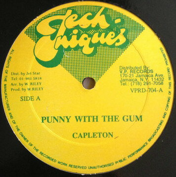 ・アーティスト Capleton , Lady Shabba ・タイトル Punny With The Gum b/w Me Have The Touch ・レーベル・型番 Techniques VPRD704 ・フォーマット LPレコード...