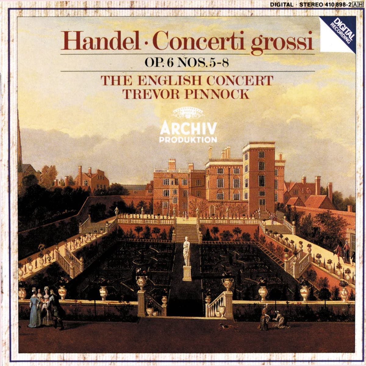・アーティスト Handel, Pinnock; English Concert ・タイトル Handel.Concerti Grossi Op.6 ・レーベル・型番 Archiv Produktion F35A50044 ・フォーマット ...