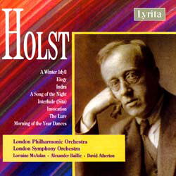 ・アーティスト Holst, G. ・タイトル Winter Idyll/Elegy ・レーベル・型番 Lyrita Recorded Edition SRCD209 ・フォーマット CD ・コンディション(盤) 可 (VG) ・コンディシ...