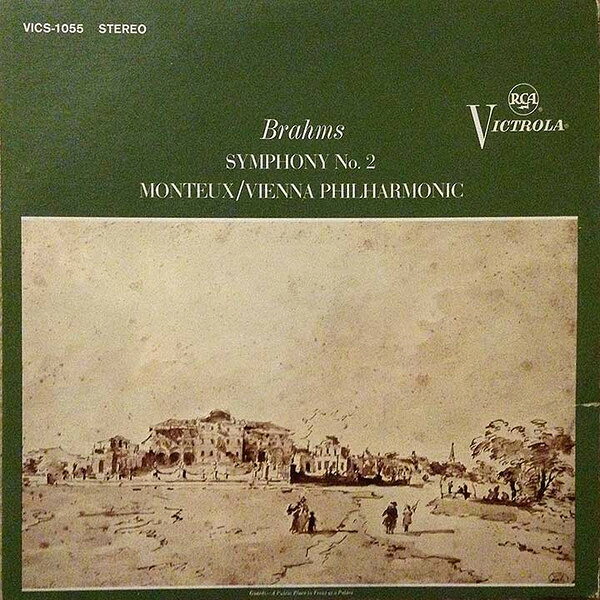 ・アーティスト Johannes Brahms, Pierre Monteux, Wiener Philharmoniker ・タイトル Symphony No. 2 ・レーベル・型番 RCA Victrola VICS1055 ・フォーマ...