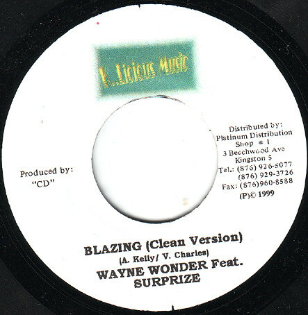 ・アーティスト Wayne Wonder, Surprise ・タイトル Blazing ・レーベル・型番 K..Licious Music NONE ・フォーマット 7インチレコード ・コンディション(盤) 良い (VG+) ・コンディシ...