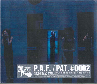 ・アーティスト R.a.f. ・タイトル Pat.#0002 ・レーベル・型番 UNIVERSAL MVCH29029PRMO ・フォーマット CD ・コンディション(盤) ほぼ新品 (M-) ・コンディション(ジャケット) ほぼ新品 (M...