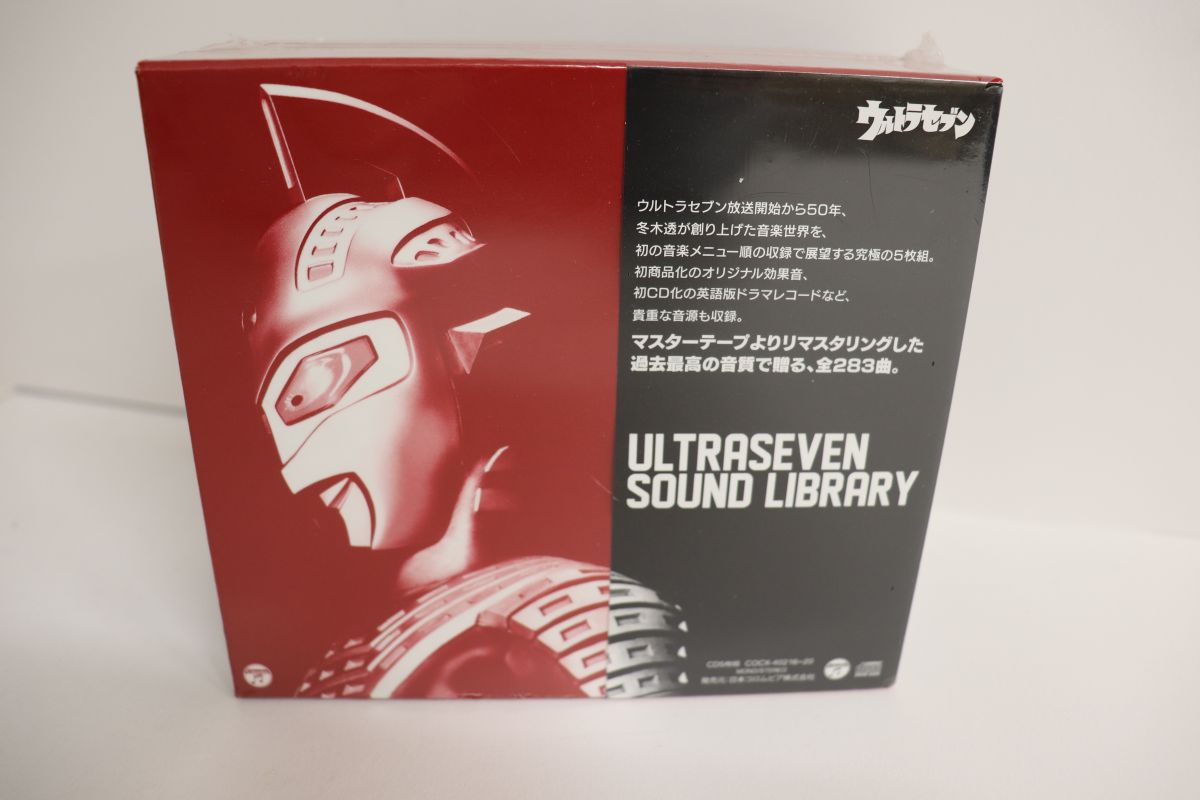 ・アーティスト 特撮 ・タイトル 放送開始50年 特別企画 ウルトラセブン サウンドライブラリー ・レーベル・型番 COLUMBIA COCX4021620 ・フォーマット CD ・コンディション(盤) 新品 (M) ・コンディション(ジャ...