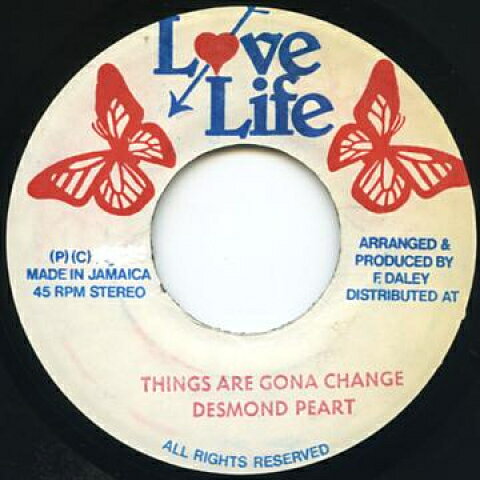 ・アーティスト Desmond Peart ・タイトル Things Are Gons Change ・レーベル・型番 ・フォーマット 7" ・コンディション(盤) 新品 (M) ・コンディション(ジャケット) ・コンディション(帯) オビ...