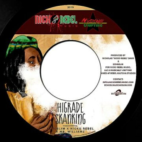・アーティスト Nicko Rebel, Echoslim, Mr Williamz / Nadine Sutherland ・タイトル Highgrade Skanking / Dance Africa ・レーベル・型番 Nicko Re...
