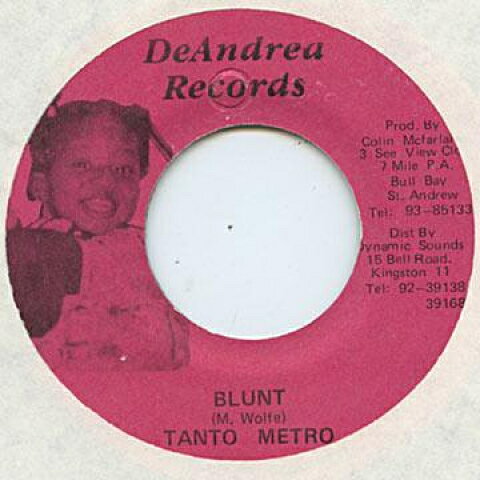 ・アーティスト Tanto Metro ・タイトル Blunt / Version ・レーベル・型番 ・フォーマット 7" ・コンディション(盤) 新品 (M) ・コンディション(ジャケット) ・コンディション(帯) オビなし ・特記事項 ...