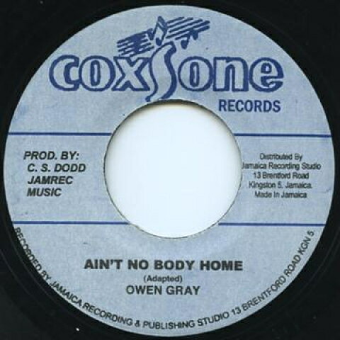 ・アーティスト Owen Gray / Heptones ・タイトル Ain't Nobody Home (Original Stamper) / Know Body Knows ・レーベル・型番 ・フォーマット 7" ・コンディション(盤...