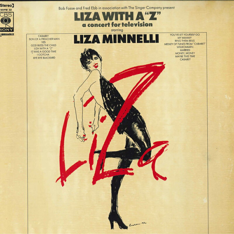 ・アーティスト Liza Minnelli ・タイトル Liza With A "Z" (A Concert For Television) ・レーベル・型番 CBS SONY SOPM32 ・フォーマット LPレコード ・コンディション(...