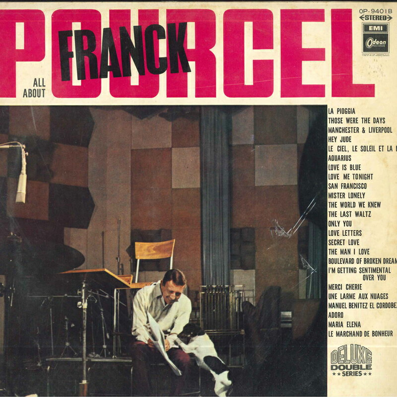 ・アーティスト Franck Pourcel ・タイトル All About Franck Pourcel ・レーベル・型番 ODEON OP9401 ・フォーマット LPレコード ・コンディション(盤) 非常に良い(EX) ・コンディショ...
