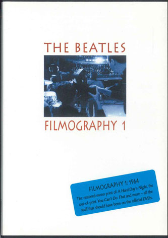 ・アーティスト Beatles ・タイトル Filmography 1 ・レーベル・型番 SILENT SEA SSDV01314 ・フォーマット DVD ・コンディション(盤) 良い (VG+) ・コンディション(ジャケット) 良い (V...