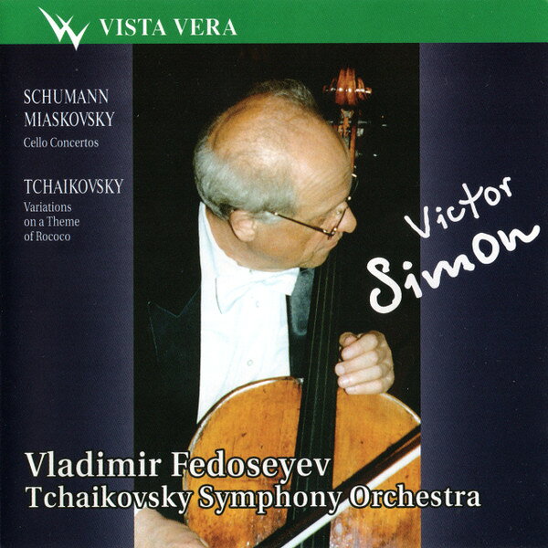 ・アーティスト Victor Simon, Vladimir Fedoseyev, Tchaikovsky Symphony Orchestra ・タイトル Cello Concertos ・レーベル・型番 Vista Vera VCD00...