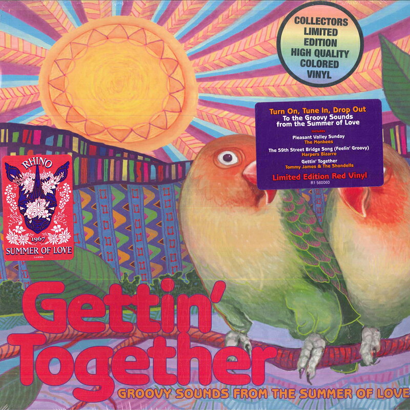 ・アーティスト Various ・タイトル Gettin' Together - Groovy Sounds From The Summer Of Love (Red Vinyl) ・レーベル・型番 RHINO R1560060 ・フォーマ...