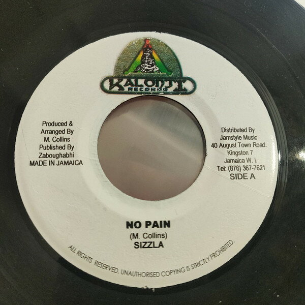 ・アーティスト Sizzla ・タイトル No Pain ・レーベル・型番 Kalonji Records NONE ・フォーマット 7インチレコード ・コンディション(盤) 良い (VG+) ・コンディション(ジャケット) ・コンディショ...
