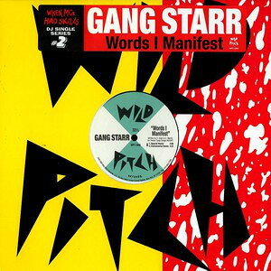 ・アーティスト Gang Starr ・タイトル Words I Manifest ・レーベル・型番 Wild Pitch Records WPT1002 ・フォーマット 12インチレコード ・コンディション(盤) 良い (VG+) ・コン...
