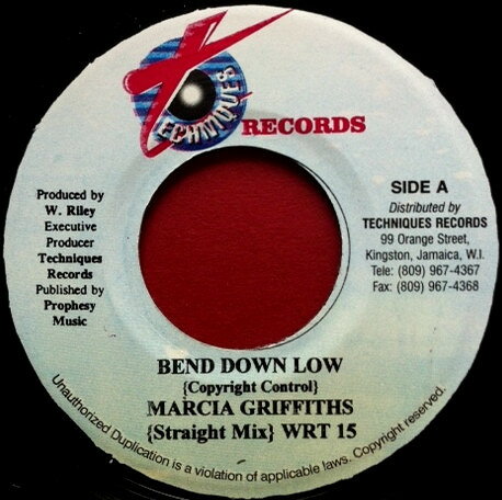 ・アーティスト Marcia Griffiths ・タイトル Bend Down Low ・レーベル・型番 Techniques WRT15 ・フォーマット 7インチレコード ・コンディション(盤) 良い (VG+) ・コンディション(ジャ...