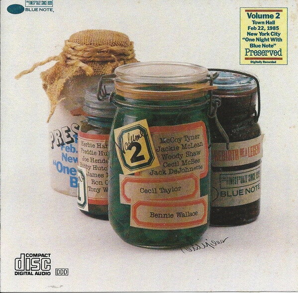 ・アーティスト Various ・タイトル One Night With Blue Note Preserved, Volume 2 ・レーベル・型番 Blue Note CDP7461482 ・フォーマット CD ・コンディション(盤) ...