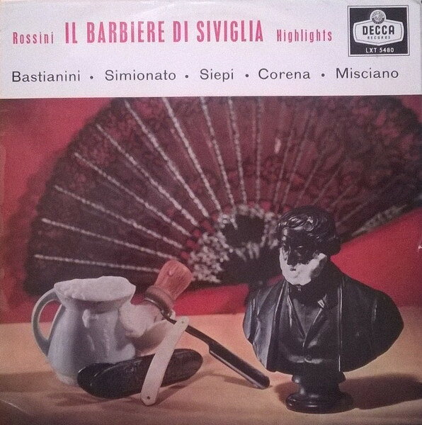 ・アーティスト Gioacchino Rossini, Ettore Bastianini . Giulietta Simionato, Cesare Siepi, Fernando Corena, Alvino Misciano ・タイト...