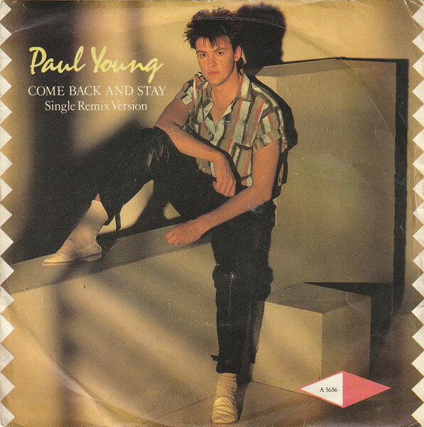 ・アーティスト Paul Young ・タイトル Come Back And Stay (Single Remix Version) ・レーベル・型番 CBS A3636 ・フォーマット 7インチレコード ・コンディション(盤) 良い (V...