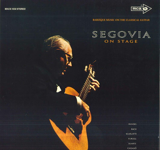 ・アーティスト Andres Segovia ・タイトル Segovia On Stage ・レーベル・型番 MCA MACS1032 ・フォーマット LPレコード ・コンディション(盤) 良い (VG+) ・コンディション(ジャケット) ...