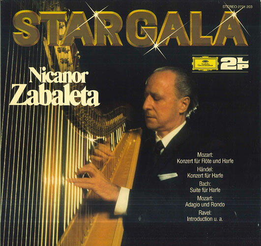 ・アーティスト Nicanor Zabaleta ・タイトル Stargala ・レーベル・型番 DEUTSCHE GRAMMOPHON 2721203 ・フォーマット LPレコード ・コンディション(盤) 良い (VG+) ・コンディショ...