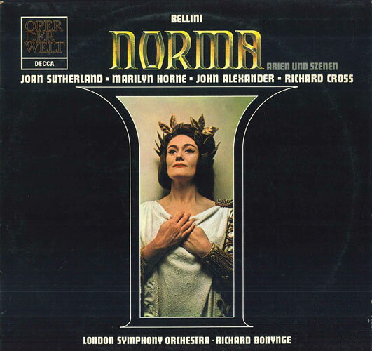 ・アーティスト Bellini, Joan Sutherland, Marilyn Horne, John Alexander (7), Richard Cross, London Symphony Orchestra, Richard B...