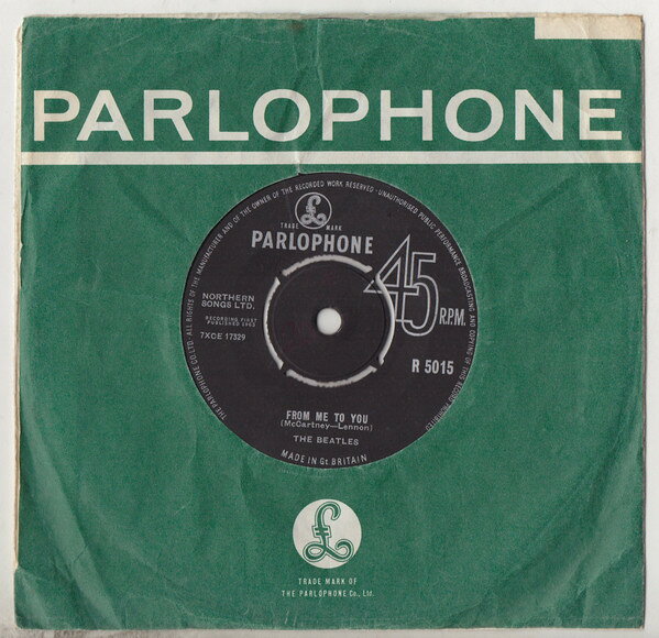 ・アーティスト Beatles ・タイトル From Me To You ・レーベル・型番 Parlophone R5015 ・フォーマット 7インチレコード ・コンディション(盤) 悪い (VG-) ・コンディション(ジャケット) プレイ...