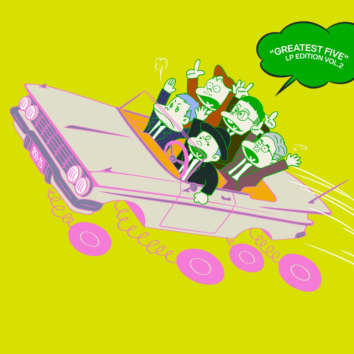 ・アーティスト RIP SLYME ・タイトル GREATEST FIVE LP EDITION VOL.2 ・レーベル・型番 WARNER MUSIC JAPAN WPJL1028990 ・フォーマット LPレコード ・コンディション(盤...