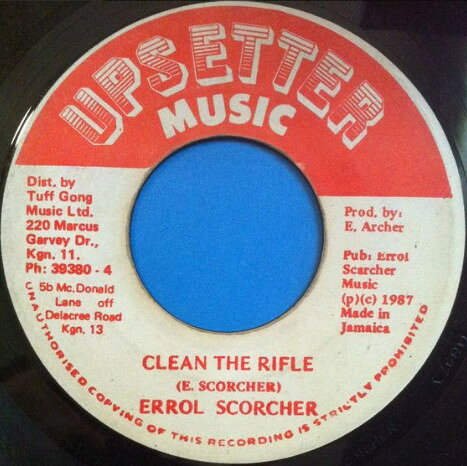 ・アーティスト Errol Scorcher ・タイトル Clean The Rifle ・レーベル・型番 Upsetter Music NONE ・フォーマット 7インチレコード ・コンディション(盤) 良い (VG+) ・コンディション...