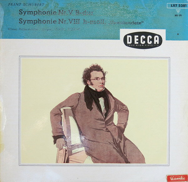 ・アーティスト Franz Schubert , Wiener Philharmoniker , Karl B?hm ・タイトル Symphonie Nr. V B-dur / Symphonie Nr. VIII H-moll ?Unvo...