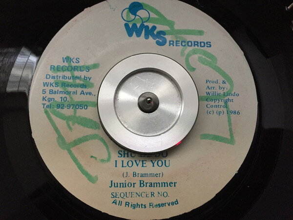 ・アーティスト Junior Brammer ・タイトル Sho-Be-Do I Love You ・レーベル・型番 WKS Records NONE ・フォーマット 7インチレコード ・コンディション(盤) 良い (VG+) ・コンディシ...