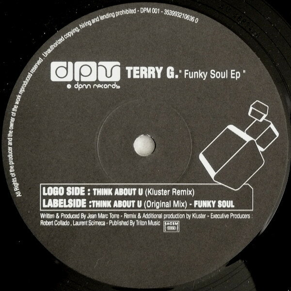 ・アーティスト Terry G ・タイトル Funky Soul EP ・レーベル・型番 DPM Records DPM001 ・フォーマット 12インチレコード ・コンディション(盤) 良い (VG+) ・コンディション(ジャケット) 良...