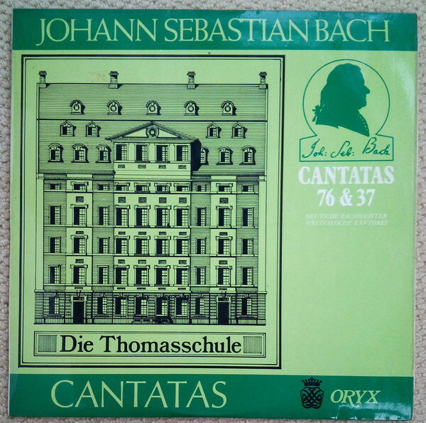 ・アーティスト Johann Sebastian Bach / Westf?lische Kantorei , Deutsche Bachsolisten , Wilhelm Ehmann ・タイトル Cantatas 76 & 37 ・レ...