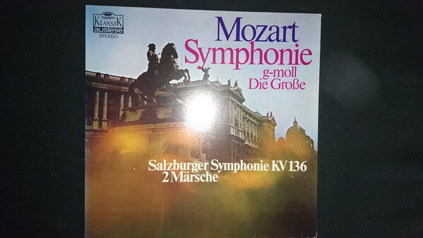 ・アーティスト Wolfgang Amadeus Mozart ・タイトル Symphonie g-moll / Salzburger Symphonie KV 136 2 Marsche ・レーベル・型番 Maritim Klassik ...