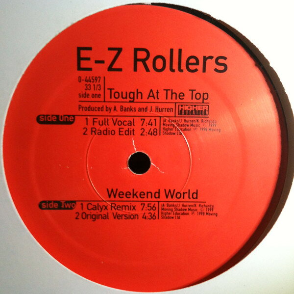・アーティスト E-z Rollers ・タイトル Tough At The Top ・レーベル・型番 HIGHER EDUCATION 044597 ・フォーマット 12インチレコード ・コンディション(盤) 良い (VG+) ・コンディ...