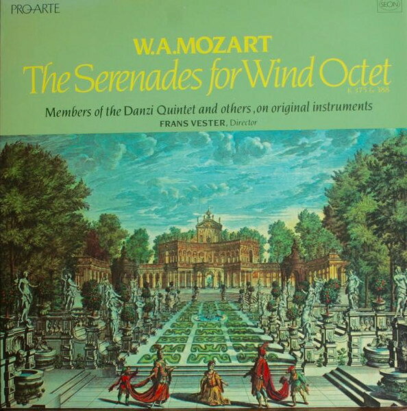 ・アーティスト Wolfgang Amadeus Mozart - Danzi Kwintet , Frans Vester ・タイトル The Serenades For Wind Octet K.375 & 388 ・レーベル・型番 P...