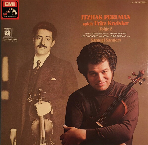 ・アーティスト Itzhak Perlman Spielt Fritz Kreisler ・タイトル Folge 2 ・レーベル・型番 His Master's Voice 1C06302888Q ・フォーマット LPレコード ・コンディシ...