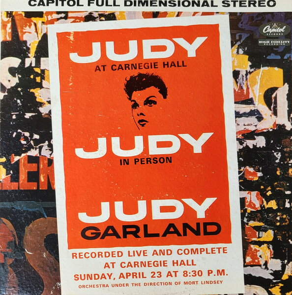 ・アーティスト Judy Garland ・タイトル Judy At Carnegie Hall - Judy In Person ・レーベル・型番 CAPITOL SWBO1569 ・フォーマット LPレコード ・コンディション(盤) 良...