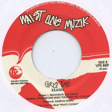 ・アーティスト Keann ・タイトル Girls Time / Try (Soca) ・レーベル・型番 Waist Line Muzik US VPS8890 ・フォーマット 7インチレコード ・コンディション(盤) 新品 (M) ・コン...