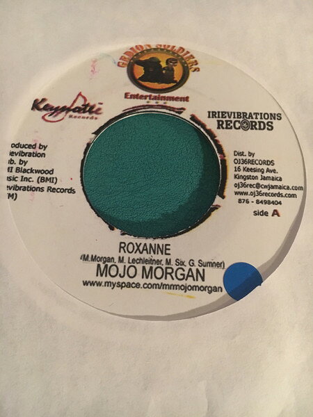 ・アーティスト Memmalatel 'Mr. Mojo' Morgan ・タイトル Roxanne ・レーベル・型番 Gedion Soldiers Entertainment NONE ・フォーマット 7インチレコード ・コンディション...