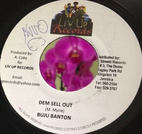 ・アーティスト Buju Banton ・タイトル Dem Sell Out ・レーベル・型番 Liv Up Records NONE ・フォーマット 7インチレコード ・コンディション(盤) 良い (VG+) ・コンディション(ジャケット...